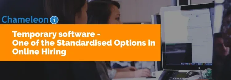 Temporary software & One of the Standardised Options in Online Hiring